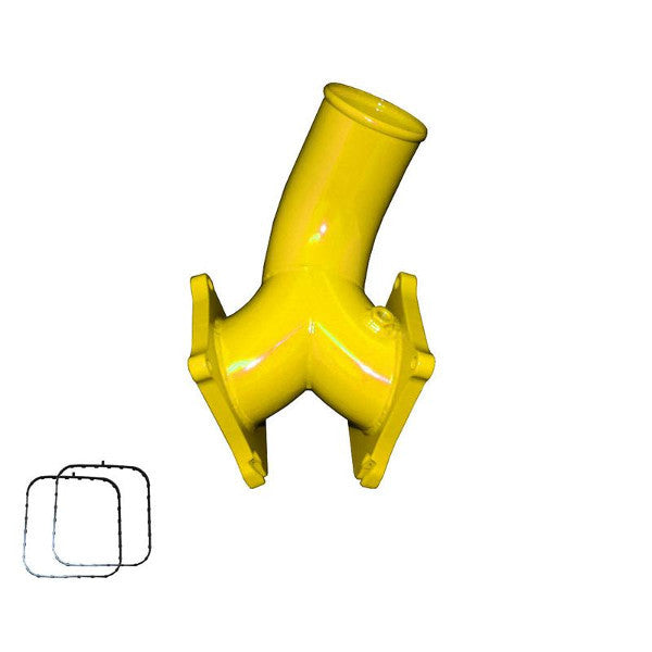 Pusher SuperMax Y-Bridge for 2004.5 - 2005 Duramax LLY Trucks (Yellow ...